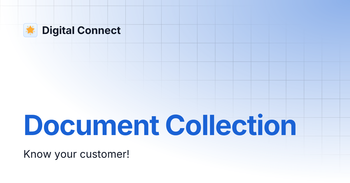 Document Collection | Digital Connect